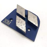 China Lavina Diamond Grinding Segments Double Arrow 6# - 300# Super Soft Bond for sale