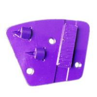 China Customized Diamond Grinding Shoes 20 Grit 30 Grit For Concrete Floor for sale