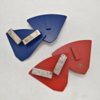 China Grit 16 Redi Lock Diamond Segment Grinding Disc For Grinding Marble for sale