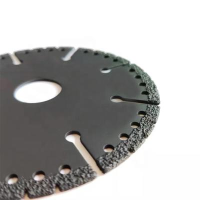 China OEM 180mm Diamond Metal Cutting Disc Vacuum Brazed Saw Blade for sale