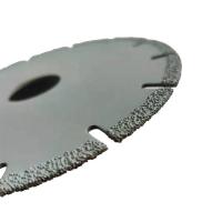 China OEM 180mm Diamond Metal Cutting Disc Vacuum Brazed Saw Blade for sale