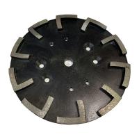 China 250mm Diamond Grinding Wheels Disc Metal Bond Concrete Grinding Plate 50 Grit for sale
