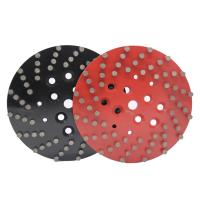 China 10 Inch Concrete Grinding Plate Disc 250mm Diamond Material 150 Grit for sale