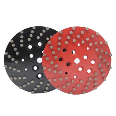 China 10 Inch Concrete Grinding Plate Disc 250mm Diamond Material 150 Grit for sale