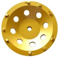 China 125mm PCD Grinding Cup Wheels ,  Diamond Cup Grinding Wheel For Concrete for sale
