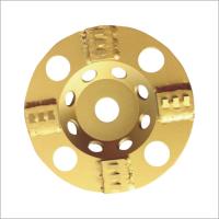 China 125mm PCD Grinding Cup Wheels ,  Diamond Cup Grinding Wheel For Concrete for sale