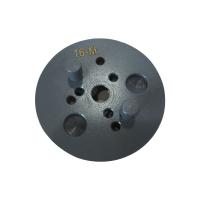 China 3inch 50/60# 20x8x10S Metal Grinding Disc With Two Locatina Holes And 3 Hole Bracket for sale