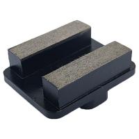 China 10mm Redi Lock Diamond Segments Concrete Grinding Shoes For Wet Grinding for sale