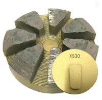 China 7 Segments Diamond Grinding DiscConcrete Grinding Disc For Double Segments 3inch for sale