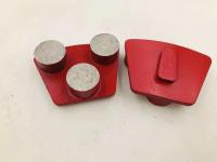 China 600# Trapezoid Metal Bond Tooling Diamond Grinding Shoes For Concrete for sale