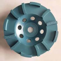 China 180mm PCD Removal Tooling Diamond Grinding Cup Wheel For Epoxy Coating for sale