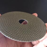 China 4 Inch Transitional Diamond Toolings 100mm Wet Granite Polishing Pads for sale