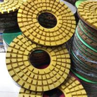China Flexible Copper Bond Transitional Polishing Pads for removing scratches behind metal bond tools for sale