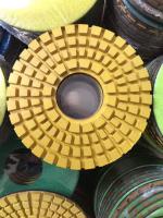 China Flexible Copper Bond Transitional Polishing Pads for removing scratches behind metal bond tools for sale