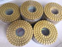 China Flexible Copper Bond Transitional Polishing Pads for removing scratches behind metal bond tools for sale