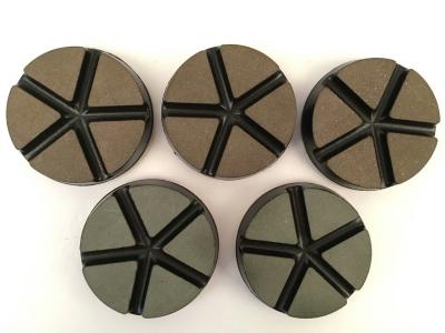 China 3 Inch ceramic bond concrete polishing pads for fast grinding concrete floors with velcro backing for sale