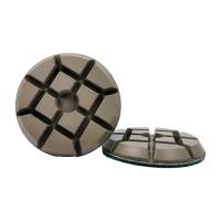 China Concrete transitional grinding pads (3pcs)#100 with ceramic bonding for concrete fine polishing for sale