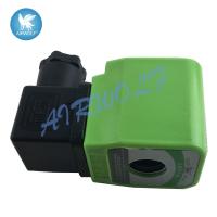 China BFEC Dust collector valve coil AC220V DC24V DMF seires green solenoid valve coil for sale
