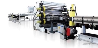 China Plastic HIPS PMMA TPO ABS Sheet Extrusion Line for sale