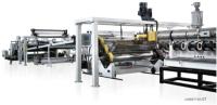China Conical Screw 1200Kg/H Pp Sheet Extruder Line For Door Frame Board for sale