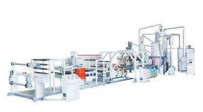 China 0.2mm Pet  Twin Screw Sheet Extruder Line Programmable for sale