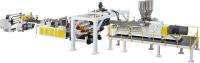 China Twin Screw Soft Sheer PMMA PET Sheet Extruder Touch Screen Control for sale