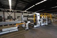 China Single Screw Fiberglass PP PE Sheet Extruder Machine for sale