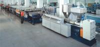 China 2100mm  wide UV PC Pp Hollow Sheet Extrusion Line for sale