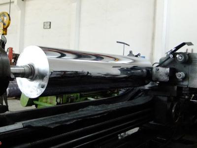 China 40Cr 45 Steel Flexible Mirror Cooling Rollers for sale