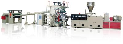 China 10 to 15mm PE Pp PVC Sheet Extrusion Line Machine for sale