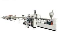 China 8mm Single Screw ABS Sheet Extruder With High Speed Mixer for sale