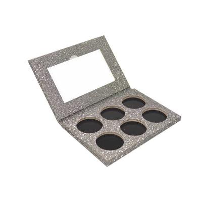 China Custom Rectangle Magnetic Eyeshadow Palette 26mm SGS ROHS Certified Empty Cosmetic Case for sale