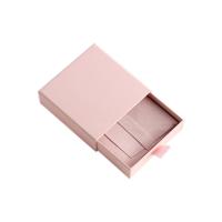 China Custom Logo Paper Luxury Gift Jewellery Box Packaging 250gsm Ivory Board Offset Printing for sale