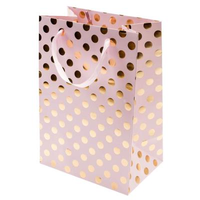 China Custom Recycled Paper Shopping Bags with Handles 500pcs MOQ Luxury Gift Bags for sale