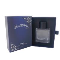 China 210g Coated Paper Perfume Packaging Box 1mm 2mm Drawer Gift Box Custom Logo for sale