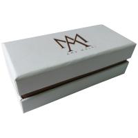 China Custom Logo Printed Cardboard Jewelry Gift Box with Ribbon Closure 300DPI for sale