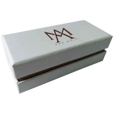 China Custom Logo Printed Cardboard Jewelry Gift Box with Ribbon Closure 300DPI for sale