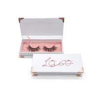 China 230gsm CCNB Folding Magnetic Gift Box for False Eyelash Packaging K9K Corrugated for sale
