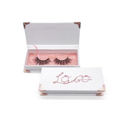 China 230gsm CCNB Folding Magnetic Gift Box for False Eyelash Packaging K9K Corrugated for sale