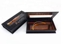 China Custom Luxury Eyelash Packaging Paper Box 25mm with PVC Window UV Coating for sale