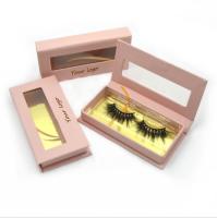 China Recyclable Magnetic Cardboard Eyelash Box Packaging for Chain Stores OEM ODM 100 PCS for sale