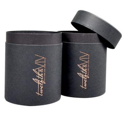 China Custom Kraft Paper Essential Oil Packaging Boxes with Pantone Color Printing and Ribbon Handle for sale