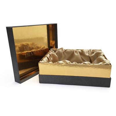 China Custom Luxury Magnetic Gift Box with Ribbon UV Coating for Wedding Dress Valentine for sale