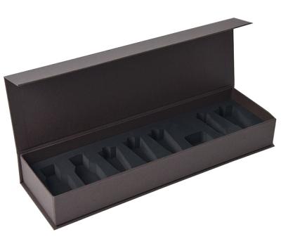 China Custom Foldable Magnetic Cardboard Box for Essential Oil 100-350g C1S C2S CMYK for sale