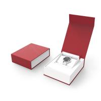 China Custom Magnetic Closure Rigid Cardboard Watch Gift Box 250gsm CCNB A3 A9 Corrugated for sale