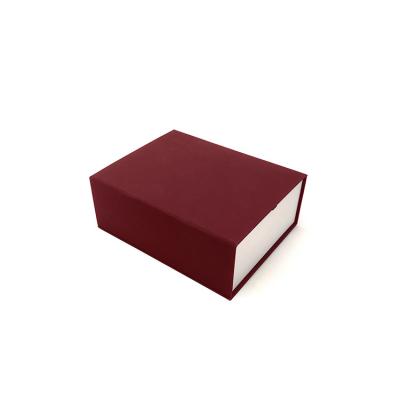 China Custom F Flute Paperboard Watch Gift Box with Flocking Insert for Luxury Packaging for sale