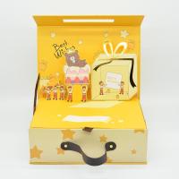 China Wholesale Custom Birthday Suitcase Shaped Kids Gift Box with 3D Pop Up and Magnet Closure 300pcs MOQ for sale