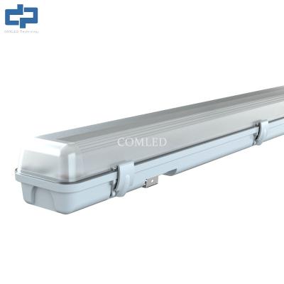 China 5 Foot Led Batten Light With Emergency Function 1500mAh Battery IP65 for sale