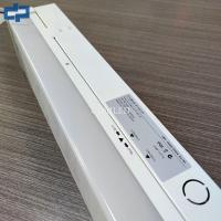 China 40W Tri Color Adjustable LED Batten Fixture 4FT In Milky White Stainless Steel Housing for sale