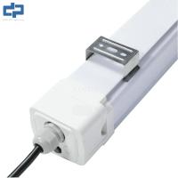 China 2FT LED Linear Light Fittings 18W Warehouse Linkable Linear Led Light Fixtures Milky Diffuser for sale